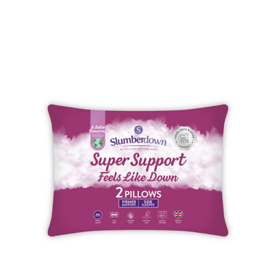 Slumberdown Feels like Down Super support pillows by George at ASDA ...