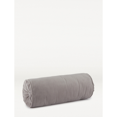 Grey Velvet Bolster Cushion by George at ASDA | ufurnish.com