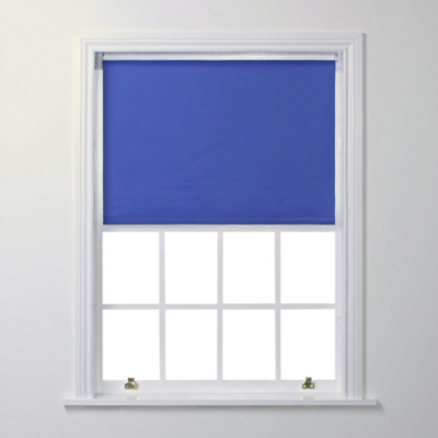 A-International Royal Blue Blackout Roller Blind by George at ASDA ...
