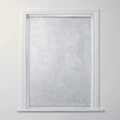 A-International Grey Crushed Velvet Roller Blind by George at ASDA ...