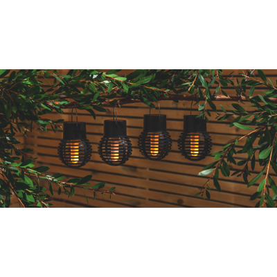 Hanging Flames - Set of 4 by George at ASDA | ufurnish.com