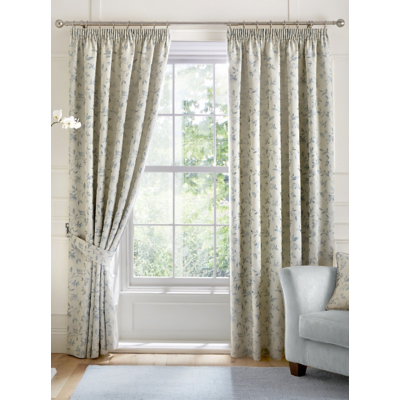 Curtina Jacquard Bird Trail Pencil Pleat Curtains by George at ASDA ...