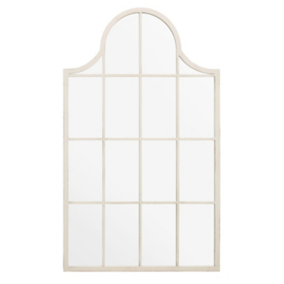 Mirror Outlet Metal Framed Arched Wall Mirror 104cmx62cm by George at ...