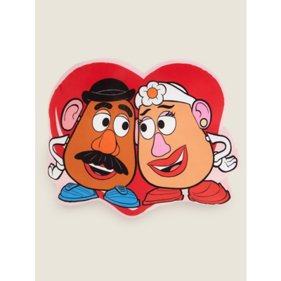 Disney Mr & Mrs Potato Head-Shaped Pink Cushion by George at ASDA ...