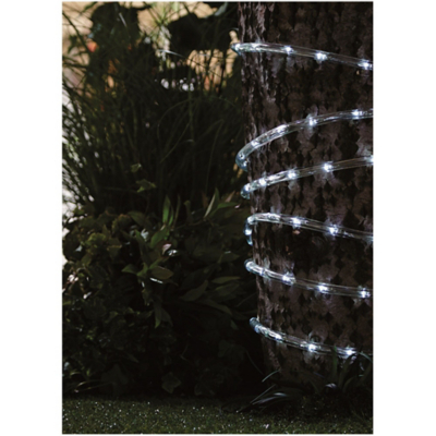 White Solar-powered Rope Light by George at ASDA | ufurnish.com