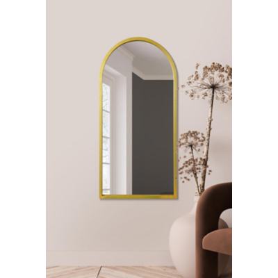 Mirror Outlet Metal Framed Arched Wall Mirror 120x 60cm by George at ...