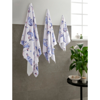Disney Winnie The Pooh Eeyore Lilac Printed Towel Range by George at ...