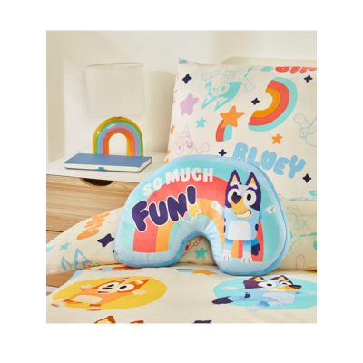 Bluey So Much Fun Shaped Cushion by George at ASDA | ufurnish.com