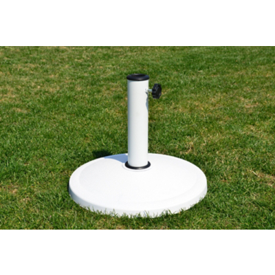 White Parasol Base 8kg by George at ASDA | ufurnish.com