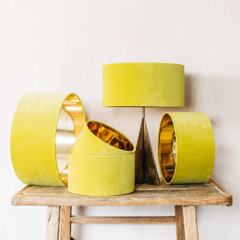 "Wattle Velvet Lamp Shade 20""" by Graham & Green | ufurnish.com