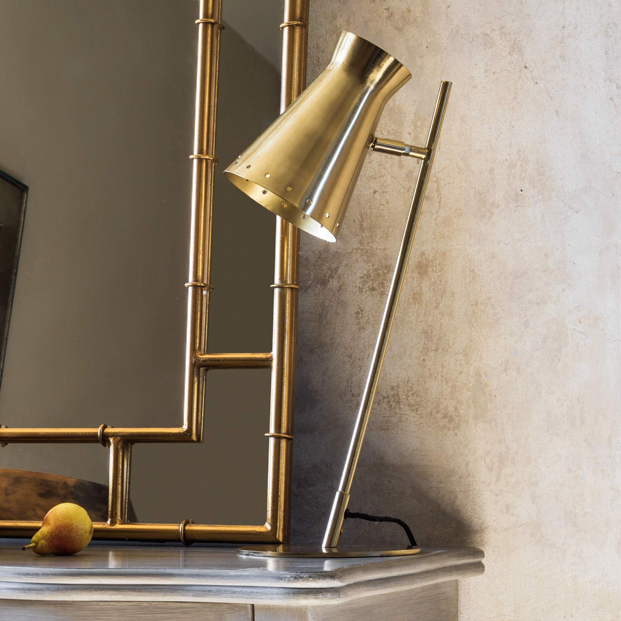 Graham and Green Tyrell Brass Table Lamp by Graham & Green | ufurnish.com