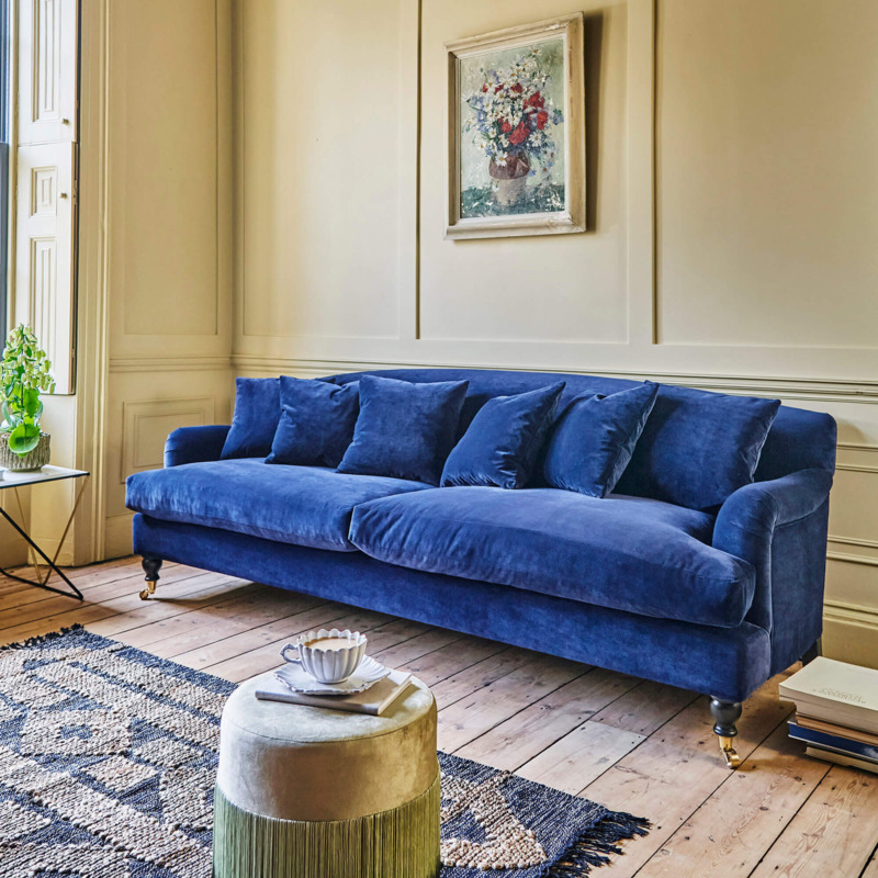 Graham and Green Doze 3 Seater - Lead Linara by Graham & Green ...