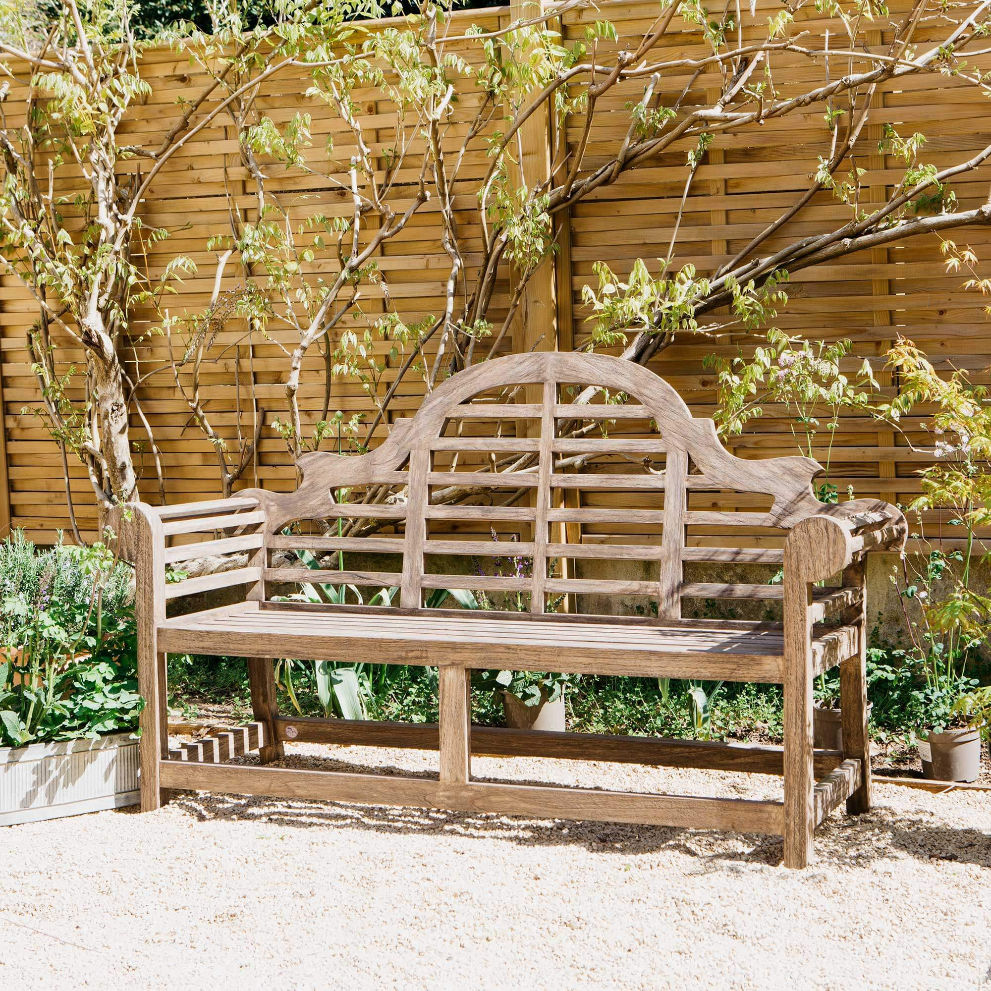 Graham and Green Marl Two Seater Bench by Graham & Green | ufurnish.com