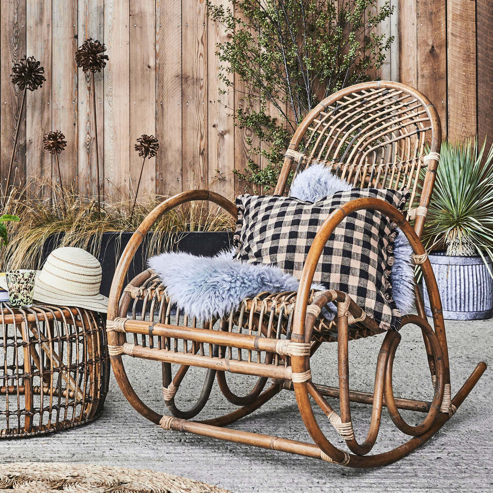 Nabil French Rocking Chair by Graham & Green | ufurnish.com