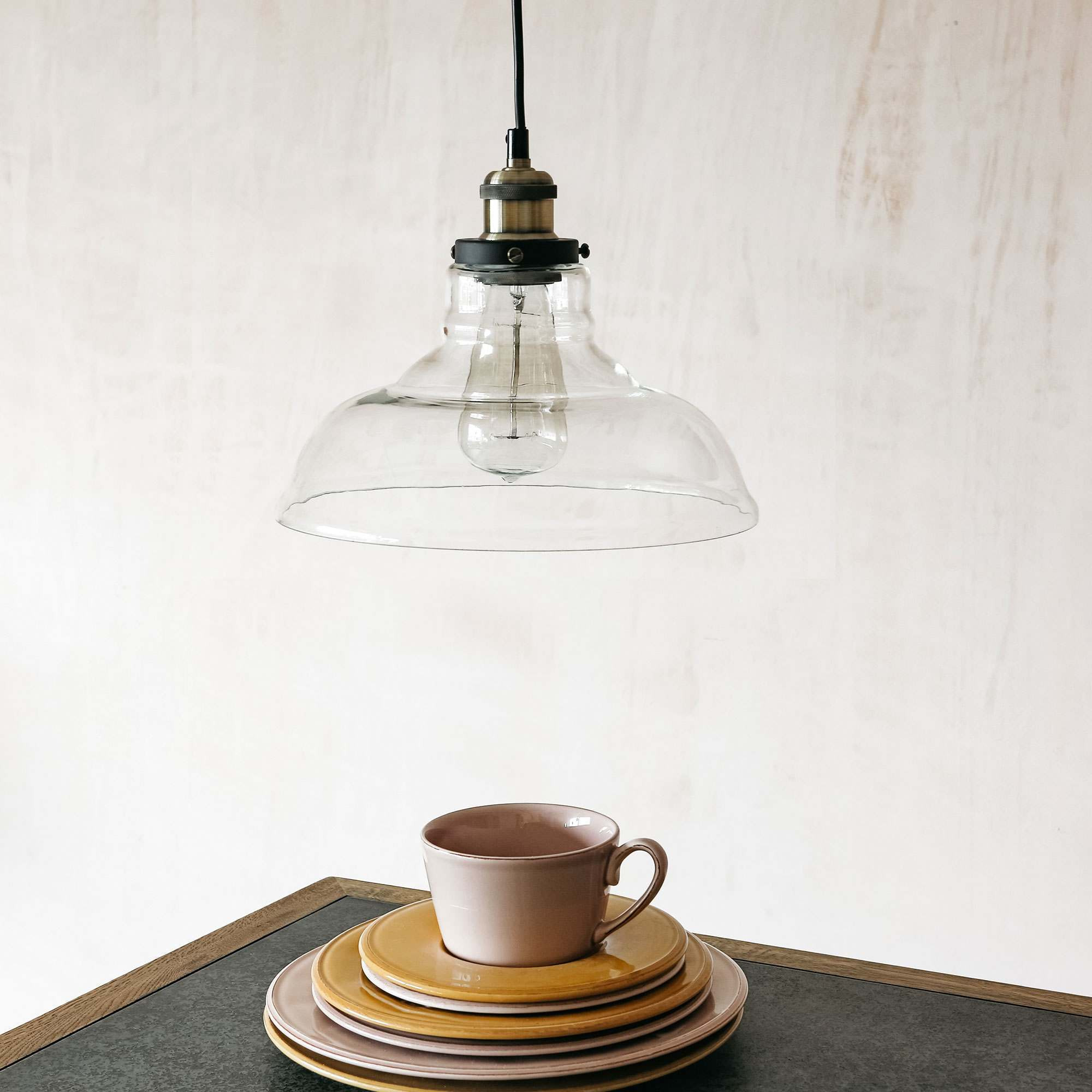 Graham and Green Glass Pendant Light by Graham & Green | ufurnish.com