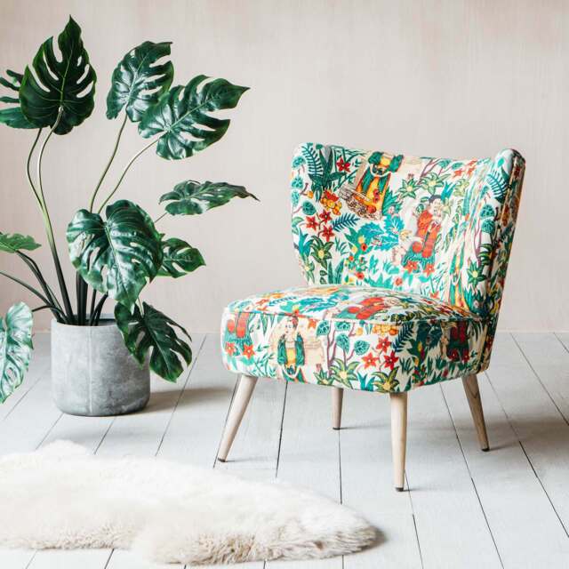 Graham and Green Alpana Mexicana Print Chair by Graham & Green ...
