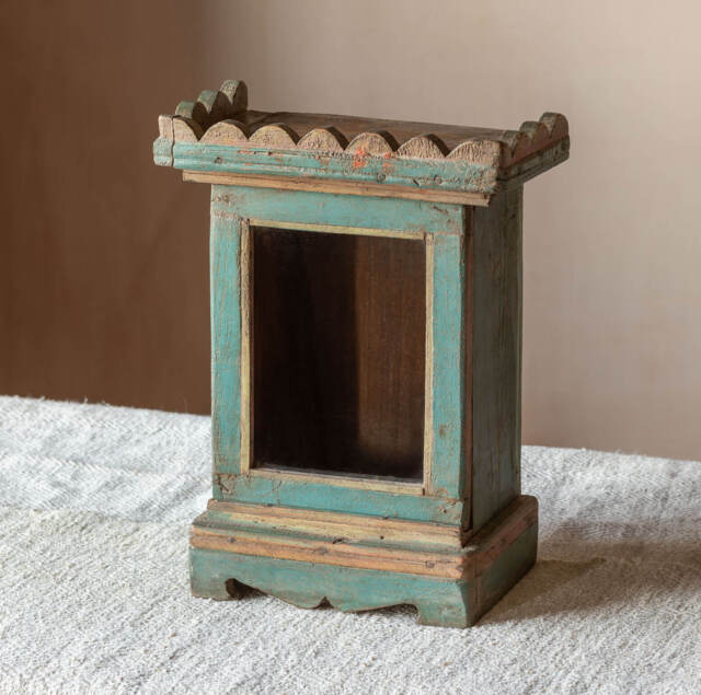 Graham and Green Vintage Tiny Blue Wall Showcase by Graham & Green ...