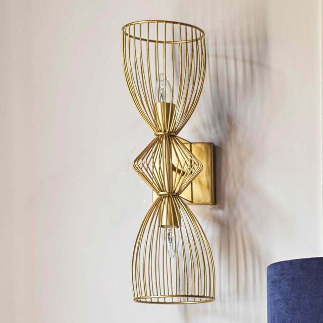 Graham and Green Mayson Double Wall Light by Graham & Green | ufurnish.com