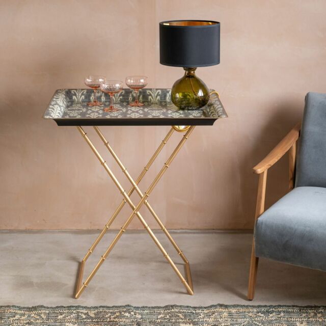 Graham and Green Emery Grey Ikat Tray Table by Graham & Green ...