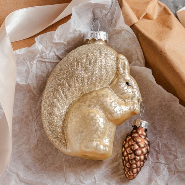 Graham and Green Sani the Squirrel Christmas Tree Decoration by Graham ...