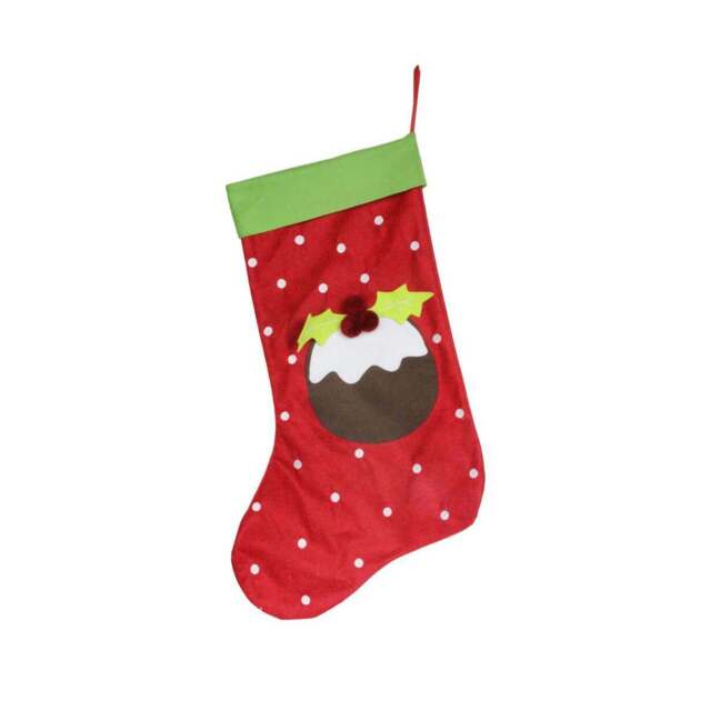 Graham and Green Christmas Pudding Stocking by Graham & Green ...