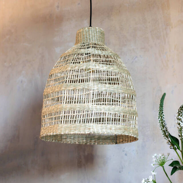 Graham and Green Iver Seagrass Ceiling Light Small by Graham & Green ...