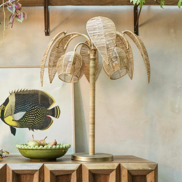 Graham and Green Coconut Tree Table Lamp by Graham & Green | ufurnish.com