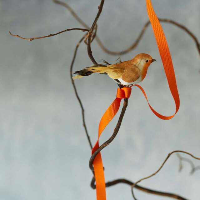 Graham and Green Robin Bird Clip-On Decoration by Graham & Green ...