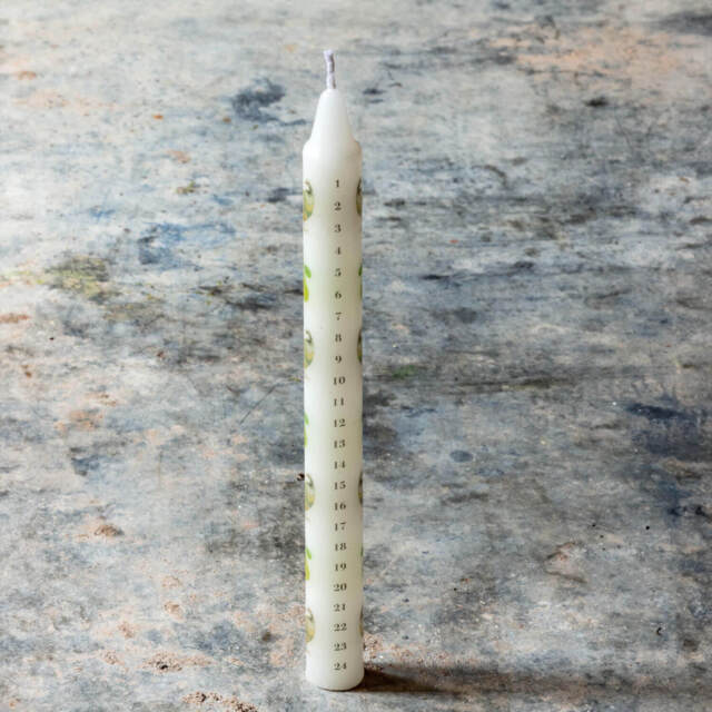 Graham and Green Partridge and Pear Christmas Advent Candle by Graham ...
