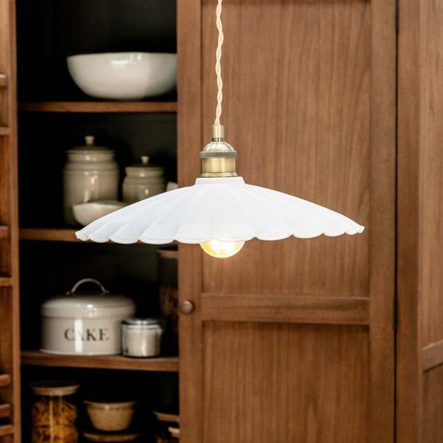 Graham and Green Chalk Metal Large Pendant Light by Graham & Green ...