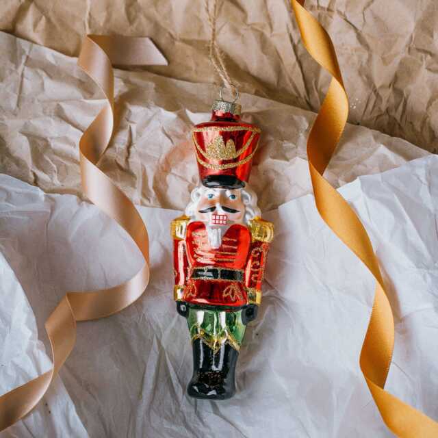 Graham and Green Nutcracker Hanging Christmas Tree Decoration by Graham ...