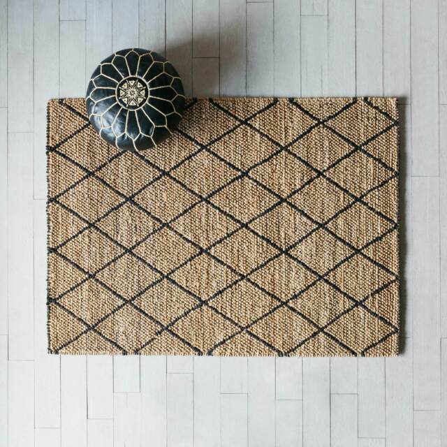 Graham and Green Arna Small Handwoven Rug by Graham & Green | ufurnish.com