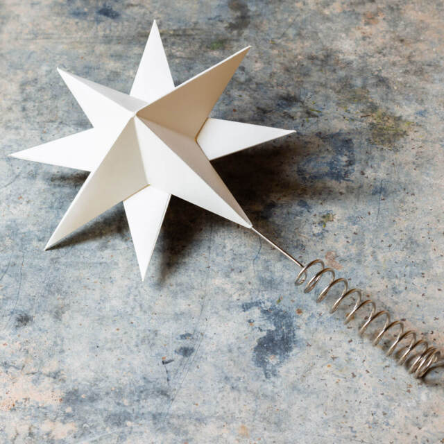 Graham and Green Paper Star Christmas Tree Topper by Graham & Green ...