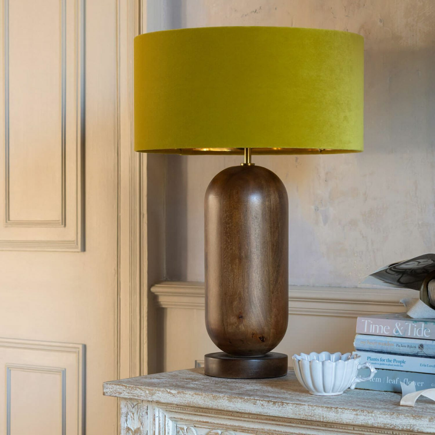 Graham and Green Ruby Acacia Wooden Table Lamp by Graham & Green ...