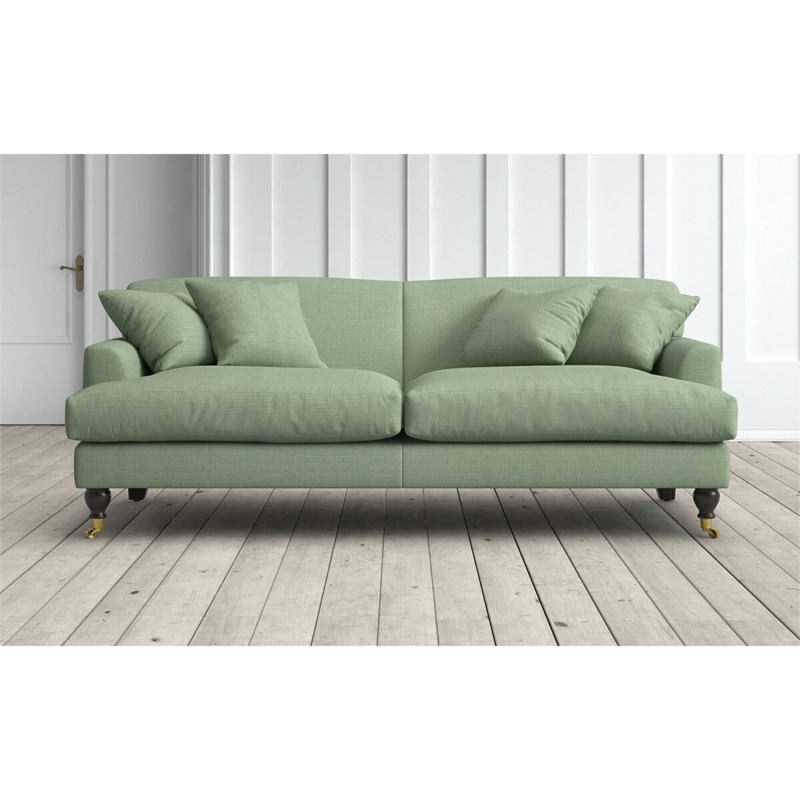 Graham and Green Clio 3 Seater Sofa in Dill Linara by Graham & Green ...