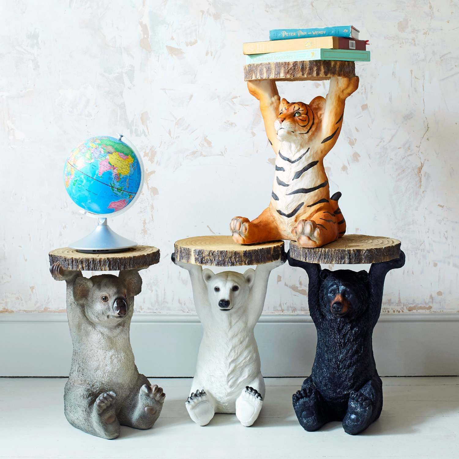 Graham and Green Colin Koala Side Table by Graham & Green | ufurnish.com