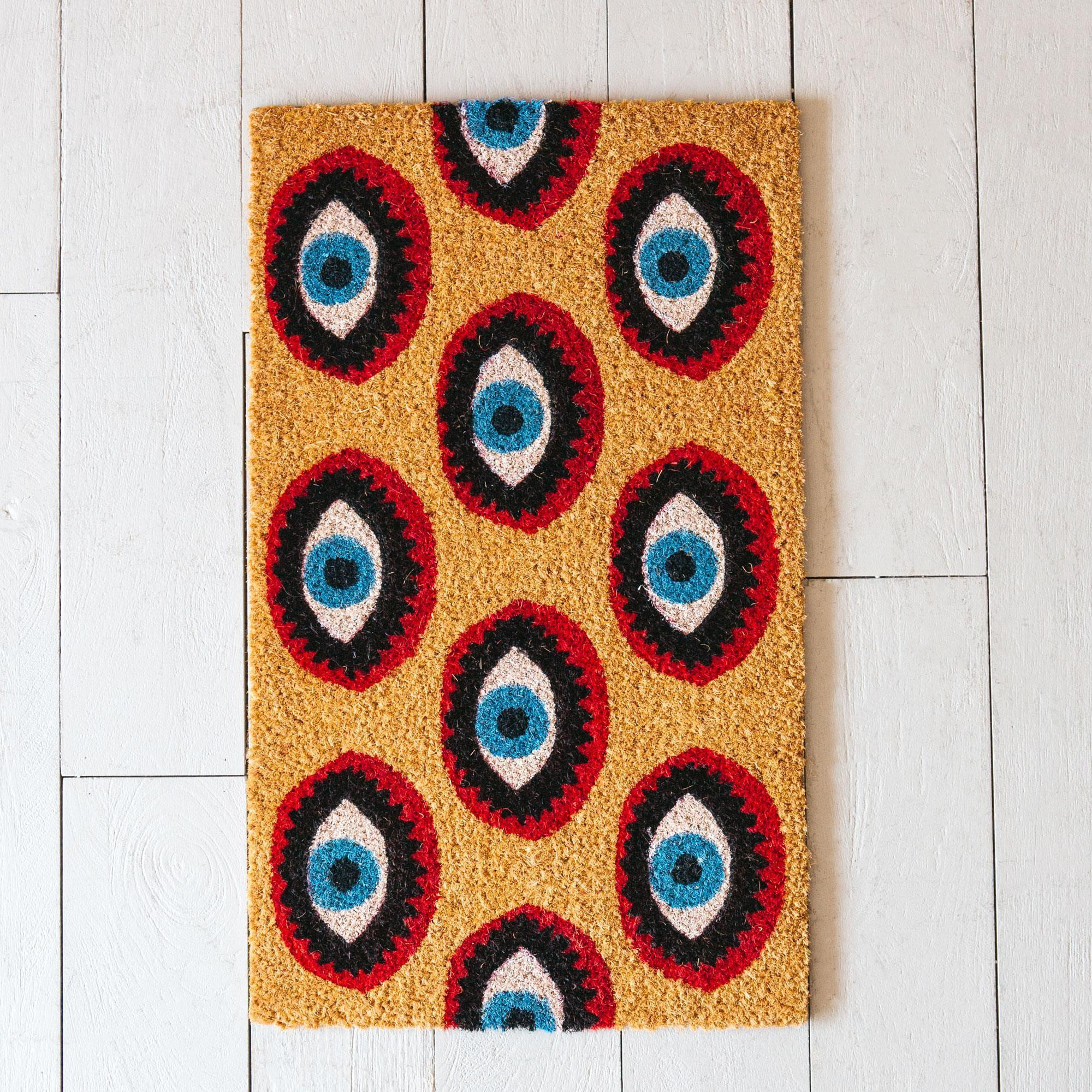 Graham and Green Eye Print Doormat by Graham & Green | ufurnish.com