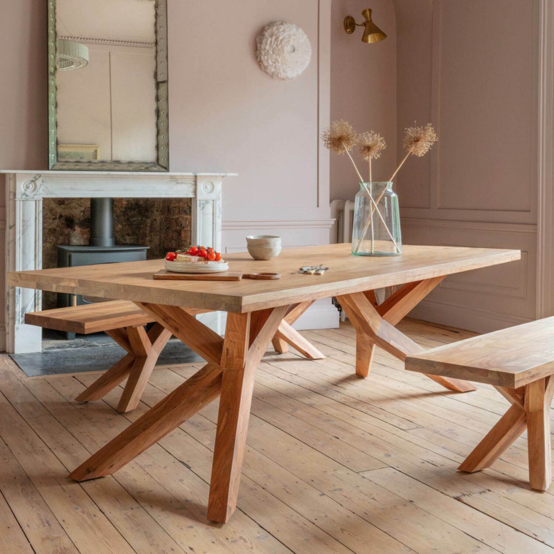 Simone 8 Seater Dining Table by Graham & Green | ufurnish.com
