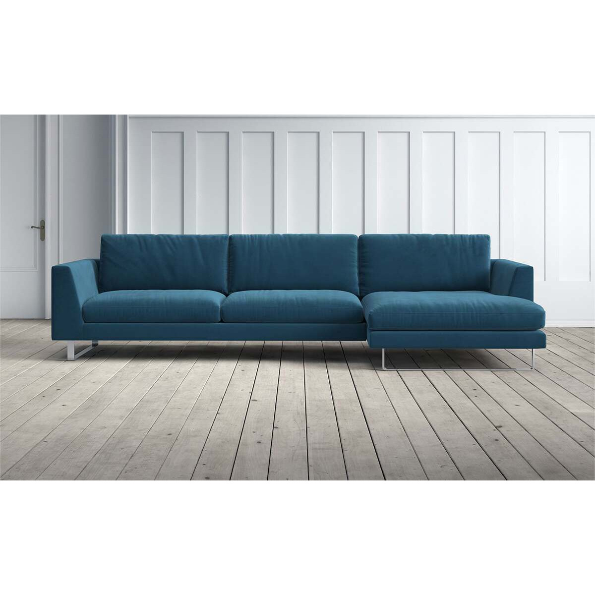 Graham and Green New York 3 Seater Right Chaise Sofa by Graham & Green ...