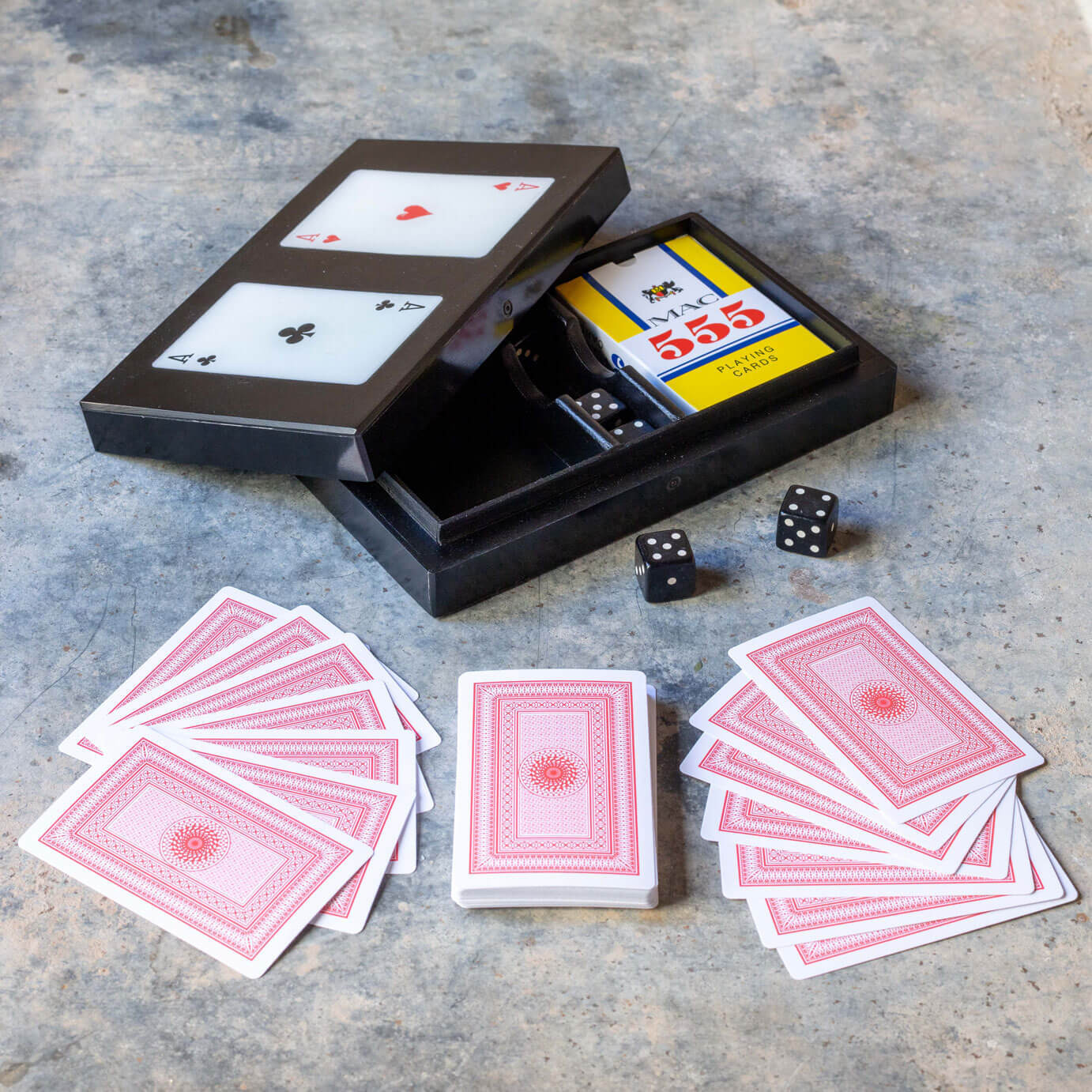 Graham and Green Card Holder Box with Two Decks of Cards by Graham ...