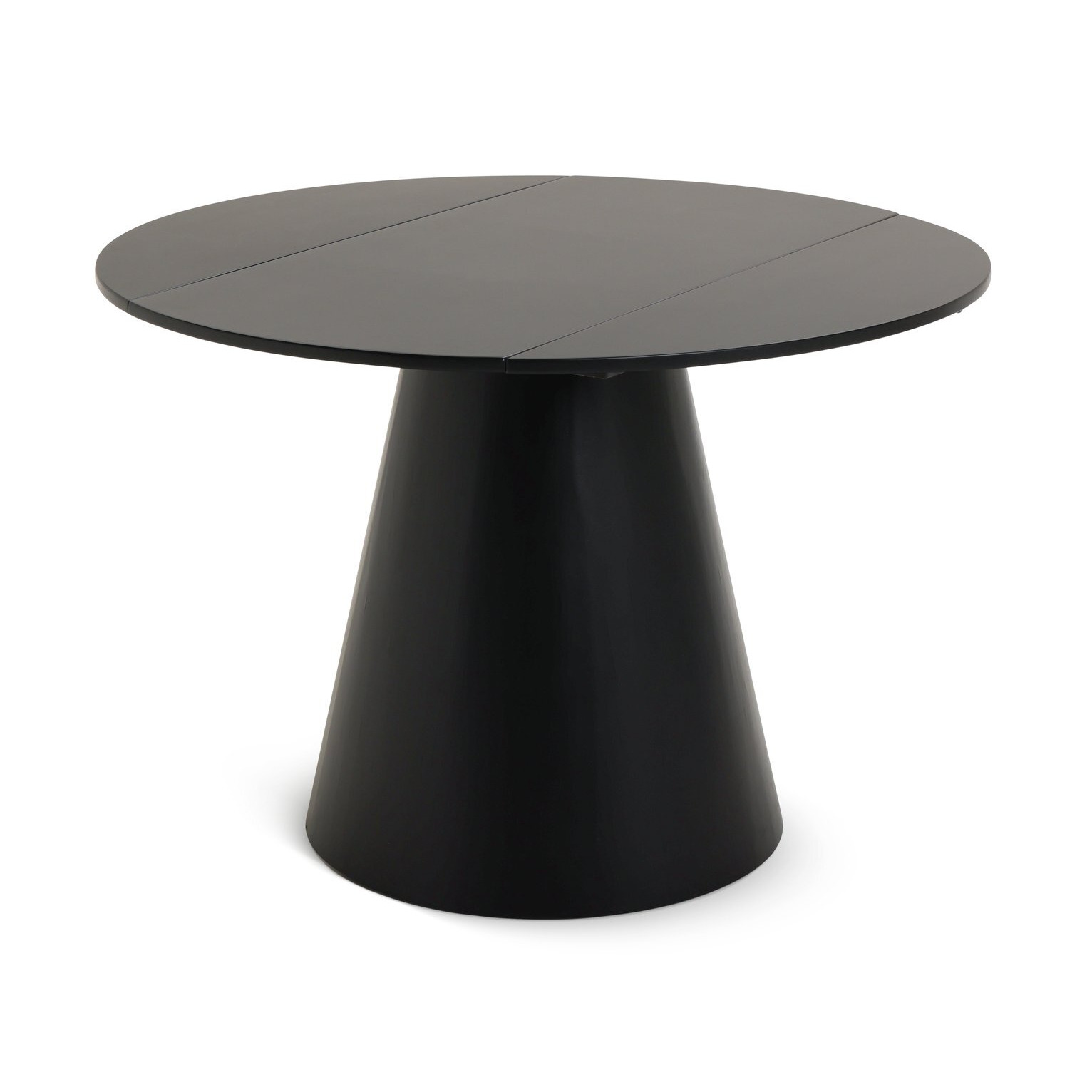 Habitat Iver Solid Wood 4 Seater Dining Table - Black by Habitat ...