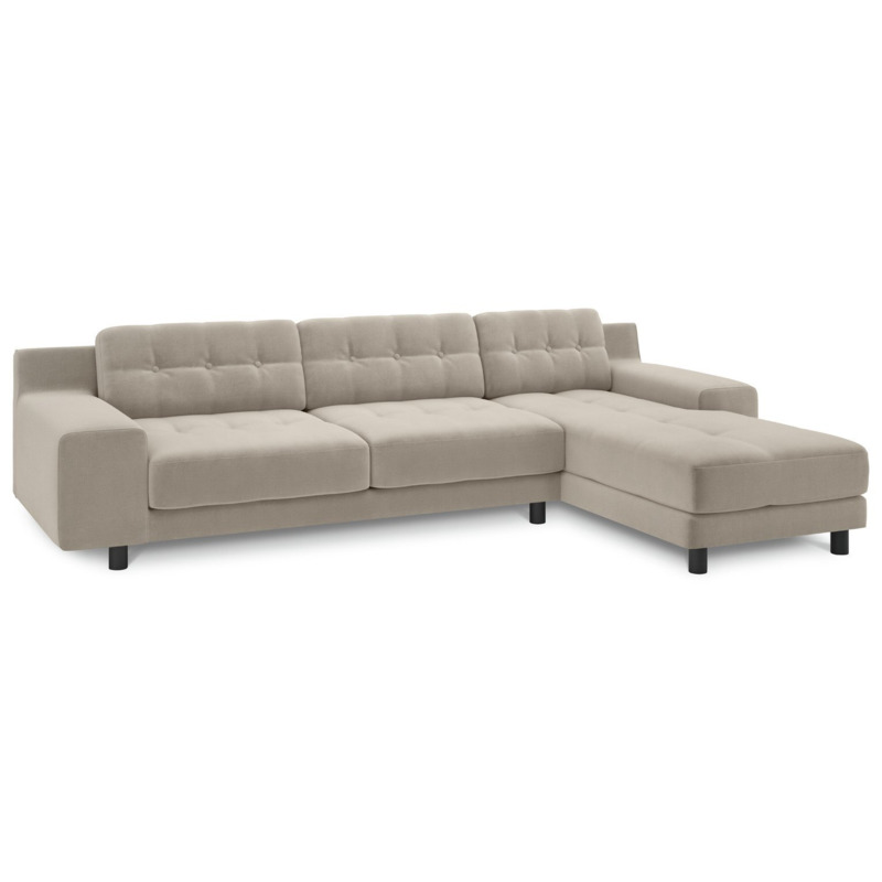 Habitat Hendricks Right Hand Corner Chaise Sofa - Natural by Habitat ...