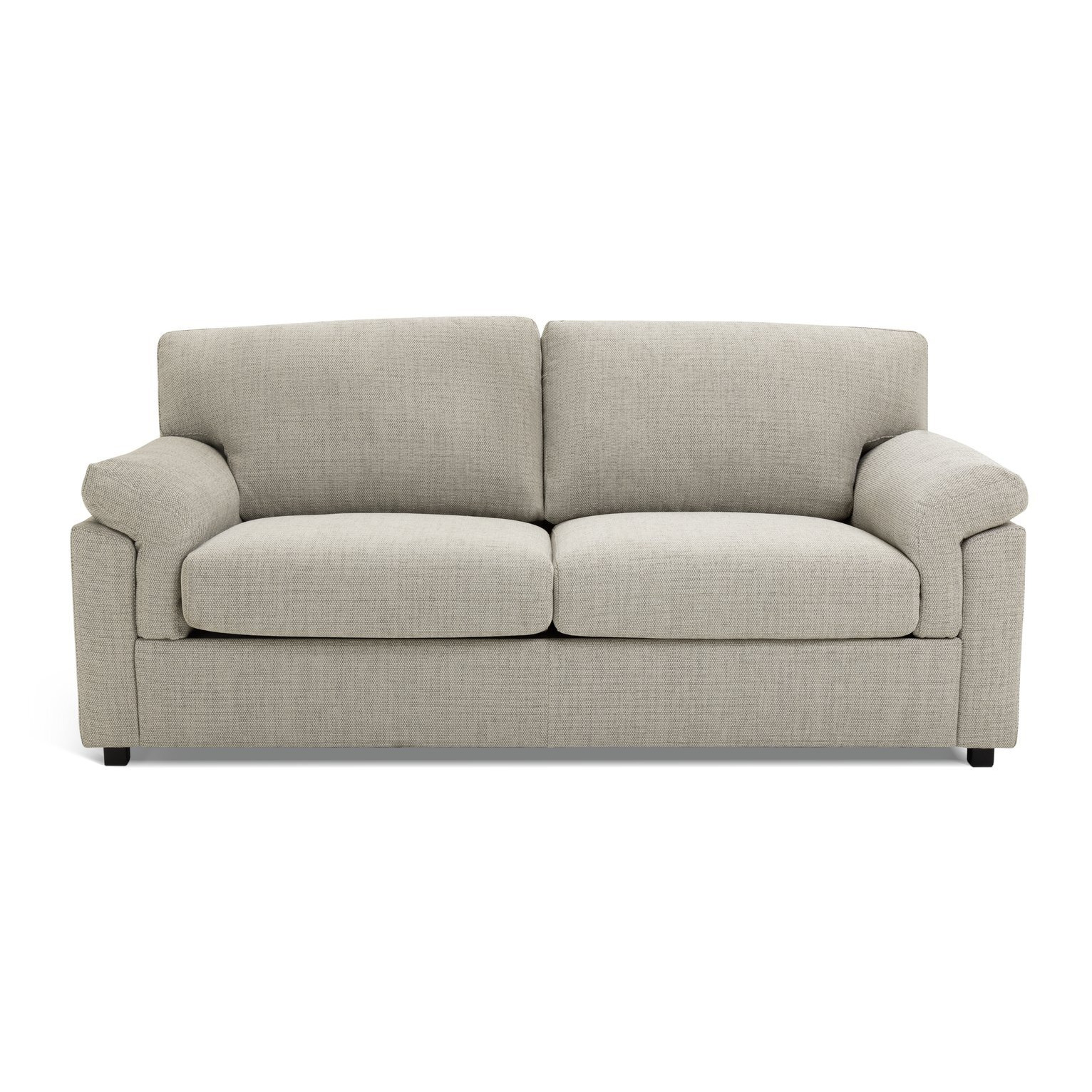 Habitat Florence Fabric 3 Seater Sofa - Cream by Habitat | ufurnish.com