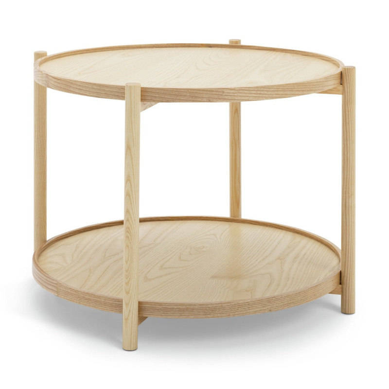 Habitat Selby Round Coffee Table - Natural by Habitat | ufurnish.com