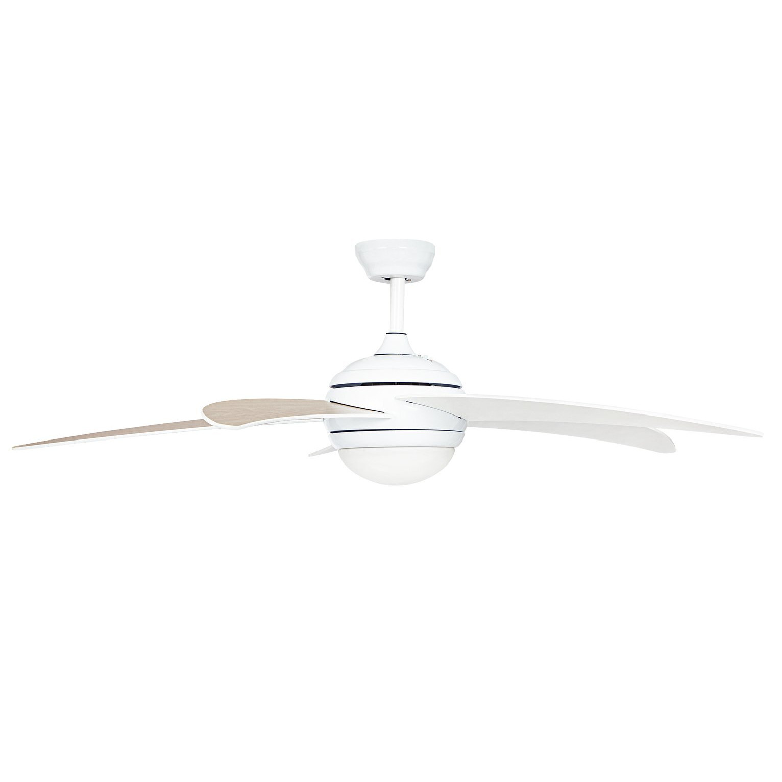 Habitat Manhattan Ceiling Fan - White by Habitat | ufurnish.com