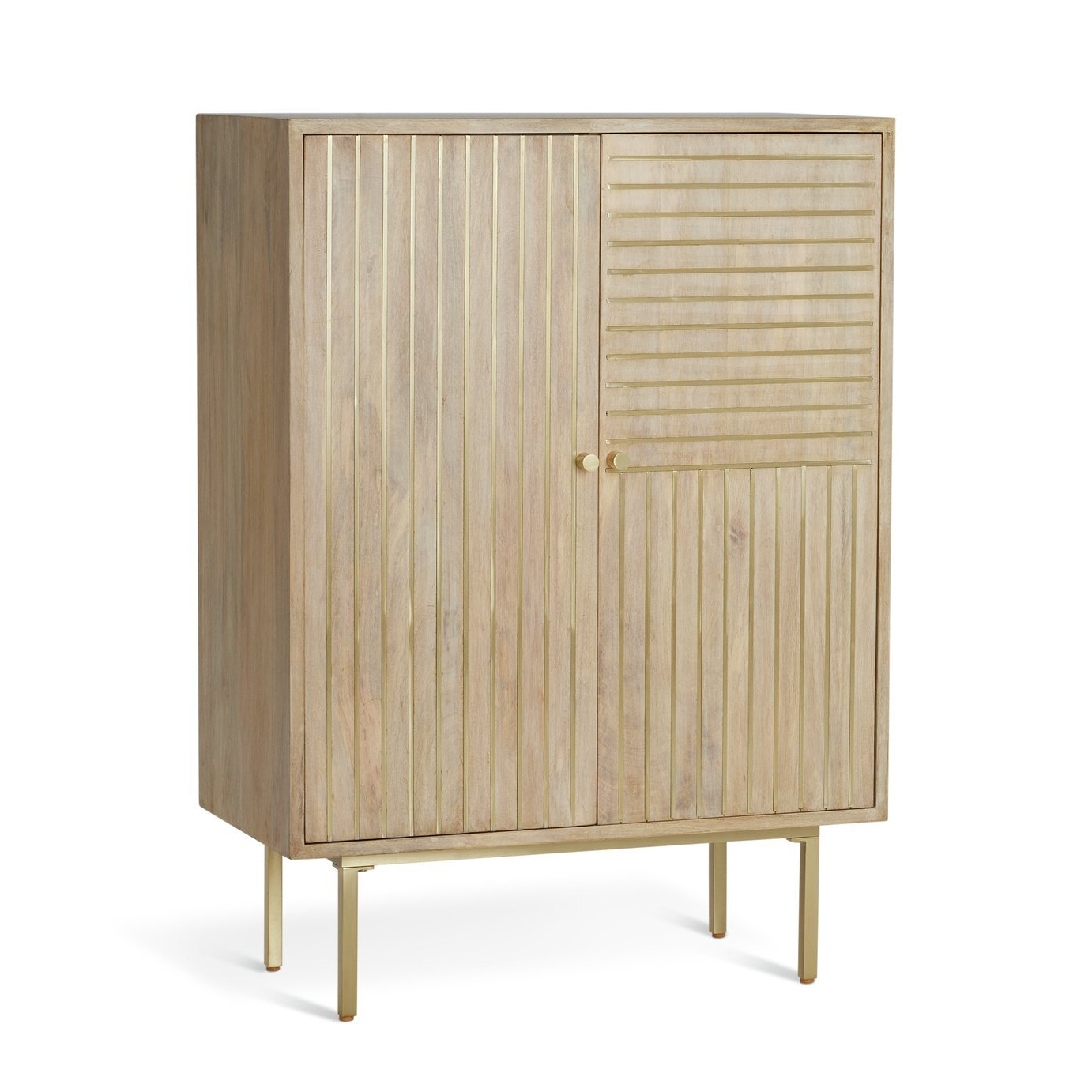 Habitat Samara 2 Door Sideboard - Natural by Habitat | ufurnish.com