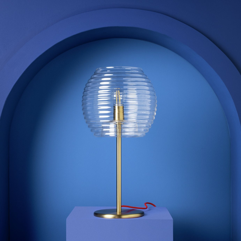 Habitat 60 Hub Table Lamp by Sebastian Conran - Brass by Habitat ...