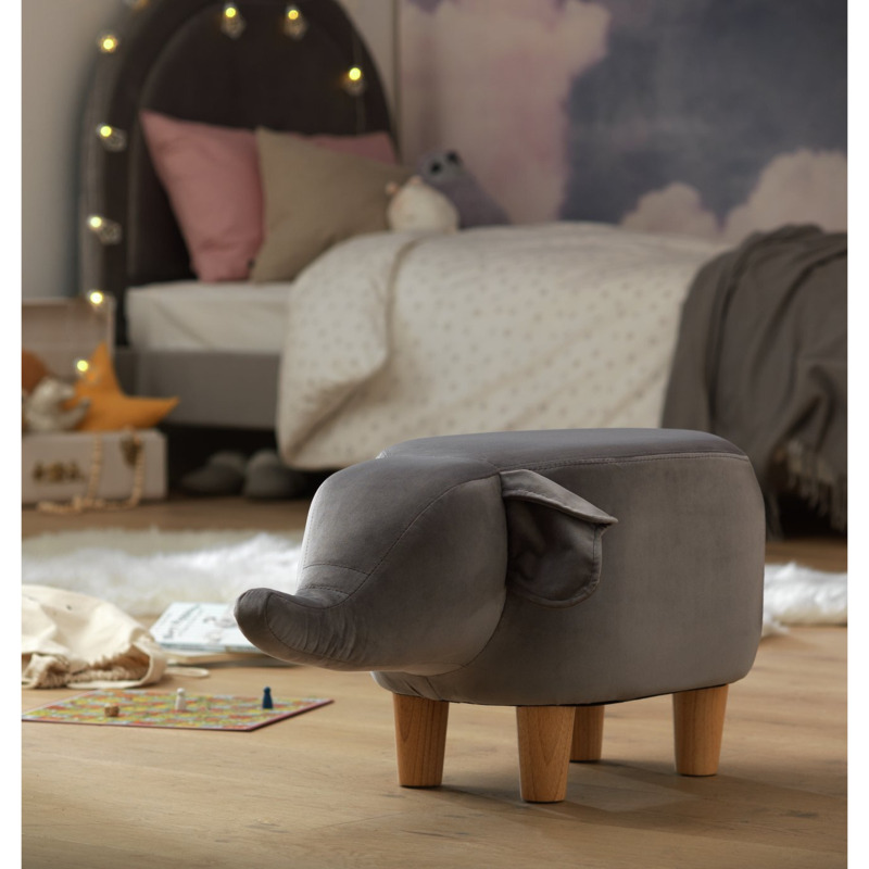 Habitat Elton the Elephant Kids Stool by Habitat | ufurnish.com