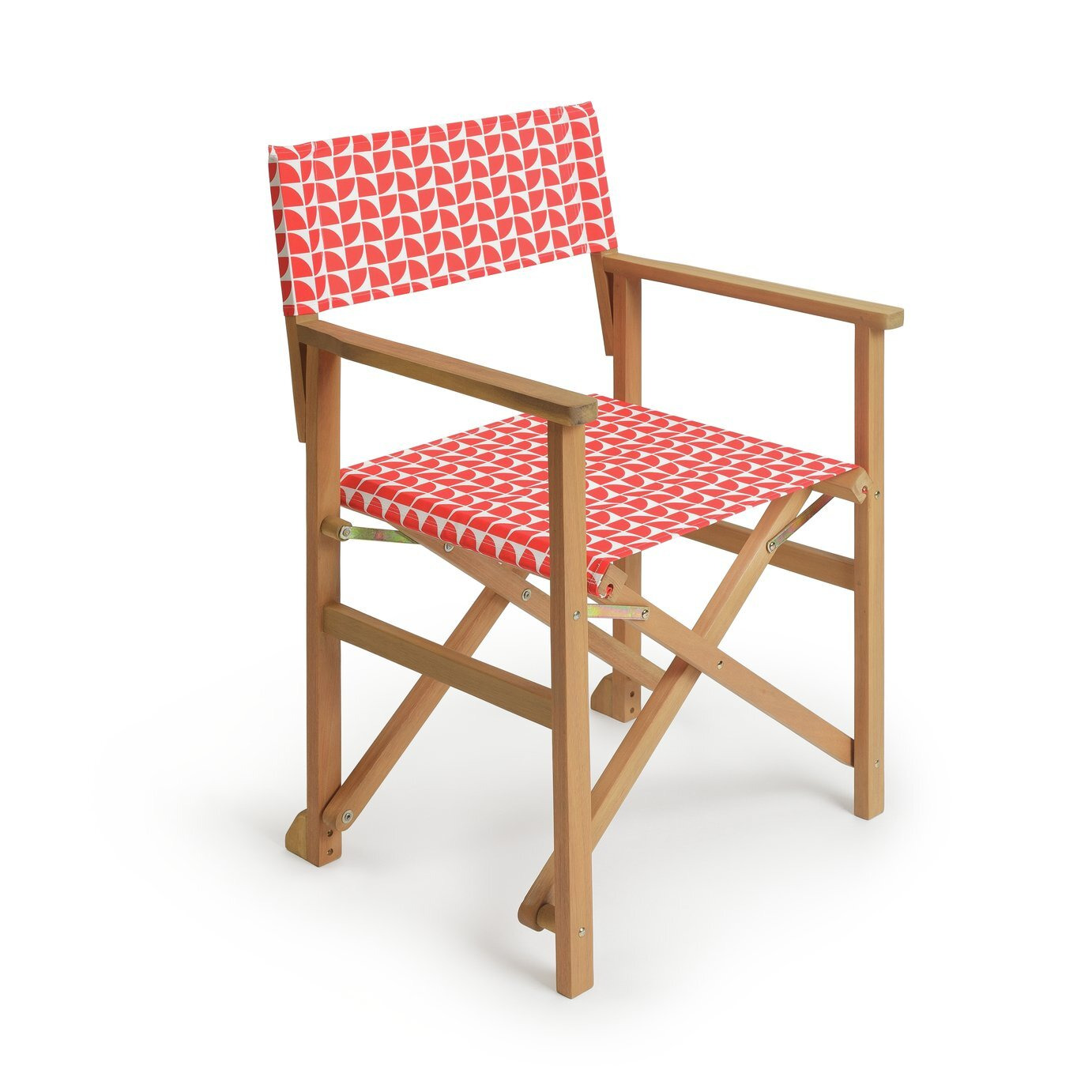 Habitat Folding Wooden Director Chair - White by Habitat | ufurnish.com