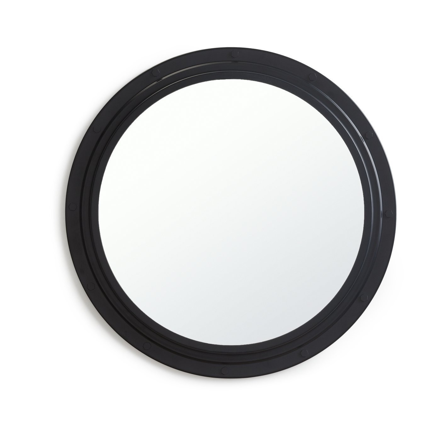 Habitat Industrial Round Wall Mirror by Habitat | ufurnish.com